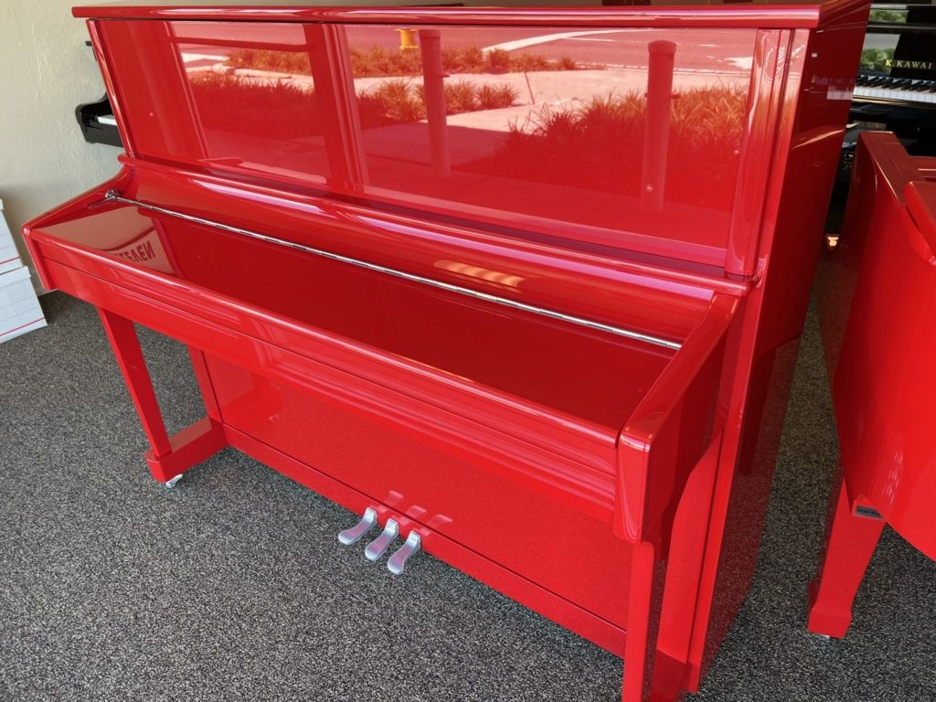 Ferrari Red Upright Piano - $7,990